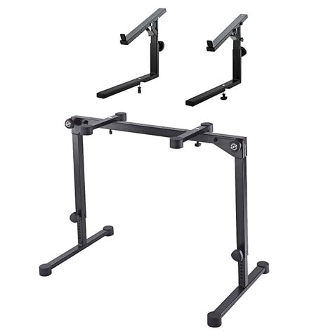 Kandm 18820 Black Omega Pro Keyboard Stand Bundle With 2nd Teir Reverb