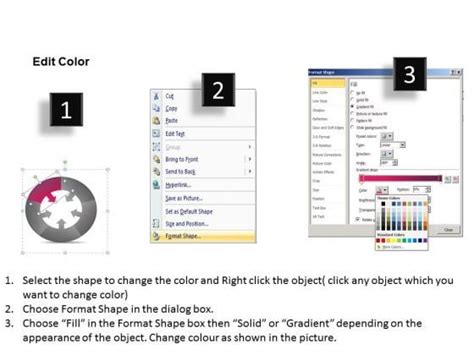 Powerpoint Templates Procedure Circular Process Ppt Shirt Business Plan