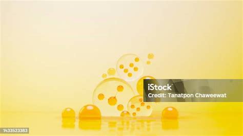 사이드 세포 또는 분자에서 간단한 화학 결합의 3d 렌더링 원자 이온 결합 및 분자의 연관 액체 방울 거품 배경 공유 결합 생화학 적 상호 작용 3차원 형태에 대한 스톡