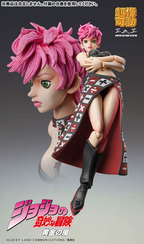 Jojos Bizarre Adventure Golden Wind Trish Una Ver Black Chozoka