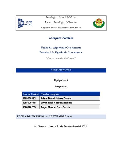 Cp Practica 1 3 Algoritmia Construccion De Casas Ad2022 4 Pdf Computación Paralela Algoritmos