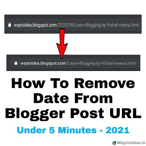 How To Remove Date From Blogger Post Url A Step By Step Guide
