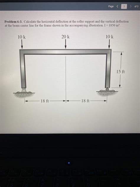 Solved Page Of 3 Problem 6 3 Calculate The Horizontal