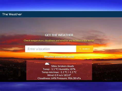 Weather Api Project Ppt