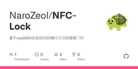 Github Narozeolnfc Lock 基于esp8266以及rc522模块实现的智能门锁