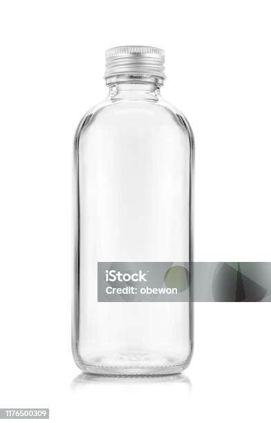 음료 또는 약용 제품 디자인 모형을 위한 빈 포장 투명 유리 병 병에 대한 스톡 사진 및 기타 이미지 병 유리 재료 유리잔 Istock