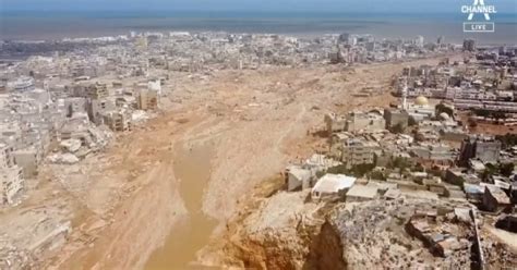 리비아 홍수 ‘초토화…시민 15 가 사라졌다