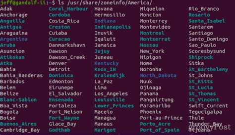 How To Set The Time Zone In Linux