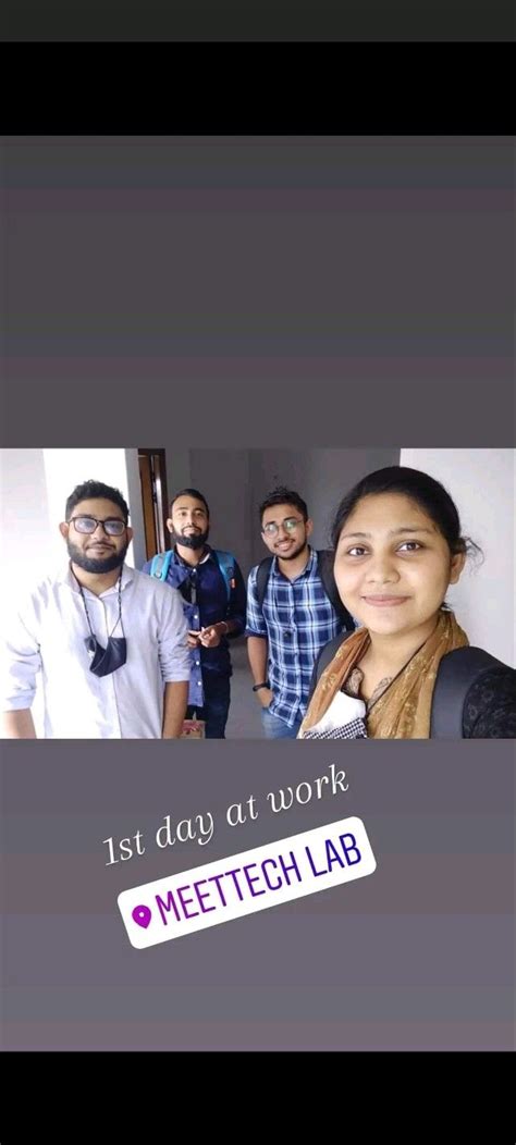sowrav roy joy on linkedin firstdayatwork meettechlab