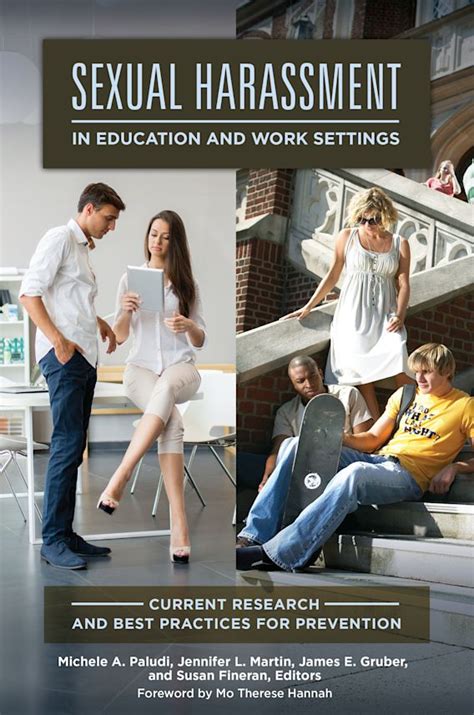 Sexual Harassment In Education And Work Settings Current Research And
