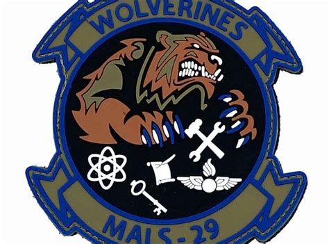 Mals 29 Wolverines 2018 Patch Squadron Nostalgia