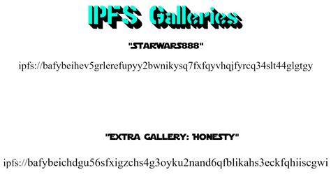 Ipfs Gallery Qr Links By Starwars888 On Deviantart