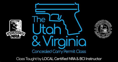 Utah Virginia Concealed Carry Permit Class Gi Janes Newport News