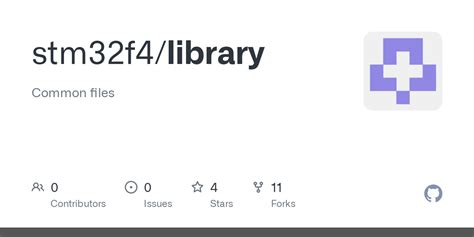 github stm32f4 library common files