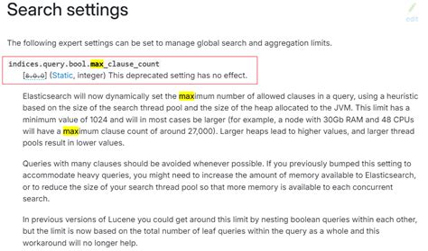 Elasticsearch 查询限制有很多，你知道几个？ Csdn博客