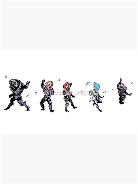 Mass Effect Dance Party Coffee Mug For Sale By Doodlownick Redbubble