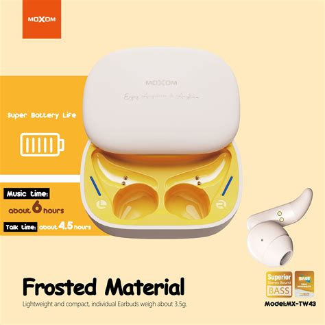 Moxom Mx Tw43 Noise Cancellation Sleep Tws Wireless Earbuds Cme Distribution Sdn Bhd