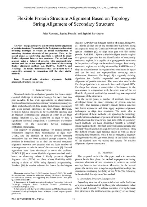 Flexible Protein Structure Alignment Based On Topology String Alignment