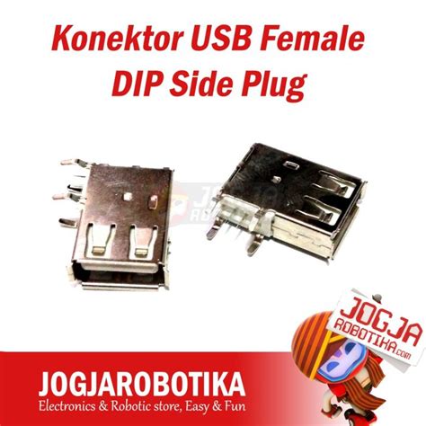 Usb Connector Socket Female Type A Side Plug Vertical Usb Socket Connector 90 Degree Long Body