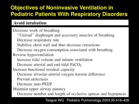 Ppt Non Invasive Positive Pressure Ventilation In The Picu Powerpoint Presentation Id 4687860