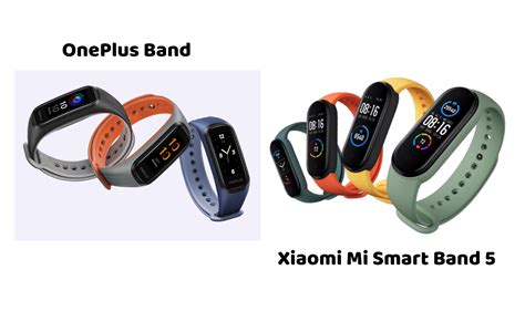 Oneplus Band Vs Xiaomi Mi Smart Band Detailed Specs Comparison Gizmochina