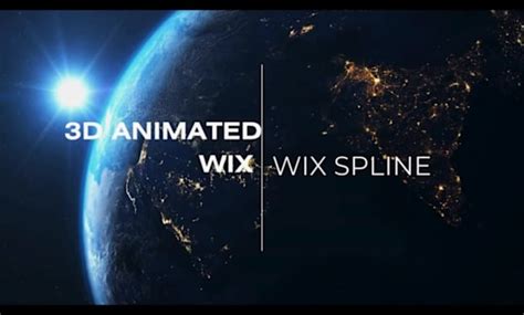 3d Animated Wix Website 3d Wix Website Spline Animation 3d Shopify