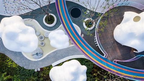 许你一个云朵梦世界丨融创重庆文旅城彩虹云谷 Landscape design Cloud theme Design museum