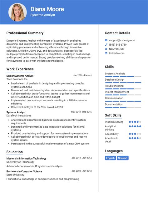 16 Systems Programmer Resume Examples And Templates For 2024 Cvdesigner Ai