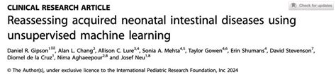 Necrotizing Enterocolitis Nec Is A Newborn Disease That Often Is Not Diagnosed Until Its Too