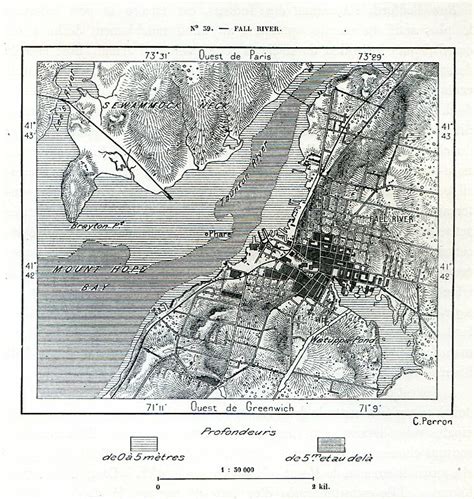 Mapa Del Ferrocarril De Fall River Massachusetts An Environmental