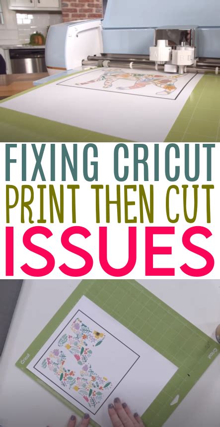 Fixing Cricut Print Then Cut Issues Makers Gonna Learn