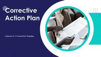 Corrective Action Plan PowerPoint Presentation And Slides PPT Template SlideTeam
