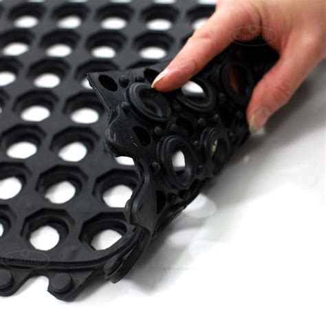 Interlocking Rubber Mat With Holes 4 Pack Welcome To Actiasmat