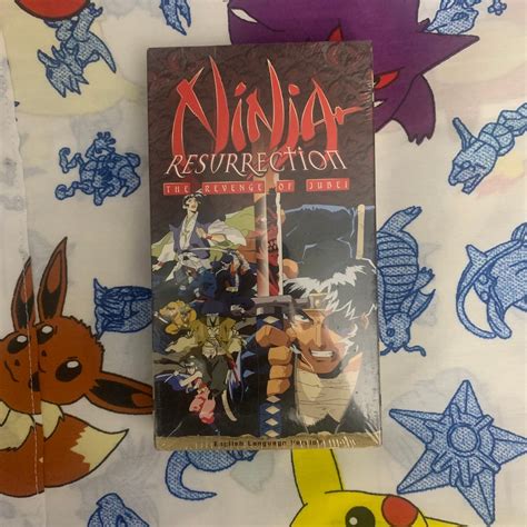 Sealed Ninja Resurrection The Revenge Of Jubei Ova Vhs Anime Manga