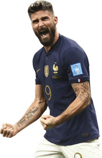 Olivier Giroud France Football Render Footyrenders
