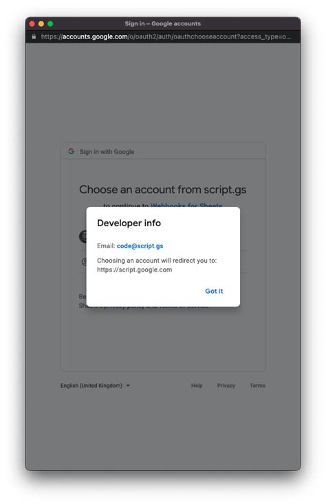 Webhooks For Sheets — Workspace Add On