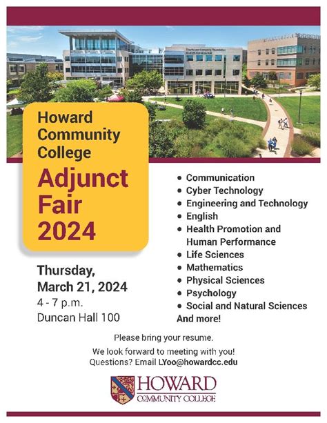 Learn About Hcc Adjunct Teaching Opportunities At Our Adjunct Job Fair
