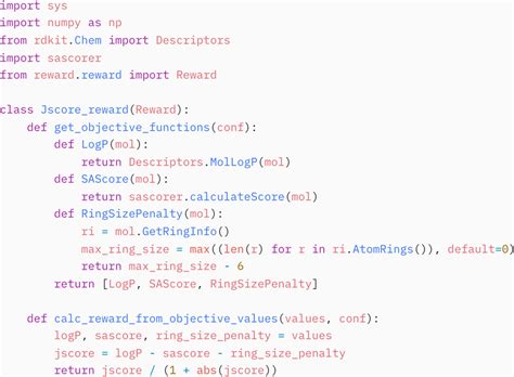 Chemtsv2 Functional Molecular Design Using De Novo Molecule Generator