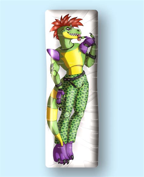 Fnaf Body Pillow Dakimakura Montgomery Gator Security Breach Ubicaciondepersonascdmxgobmx