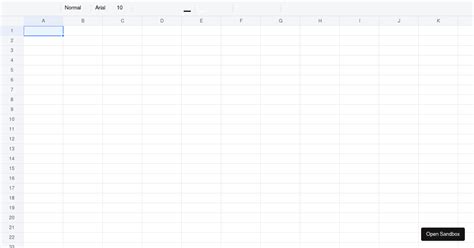 table test codesandbox