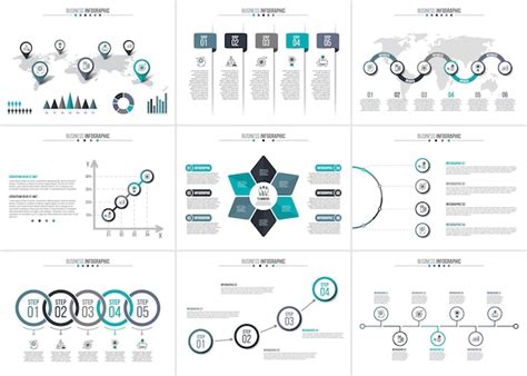 Premium Vector Abstract Elements Of Graph Diagram With 4 5 6 7 And 8 Steps Options Parts Or Premium Vector Abstract Elements Of Graph Diagram With 4 5 6 7 And 8 Steps Options Parts Or