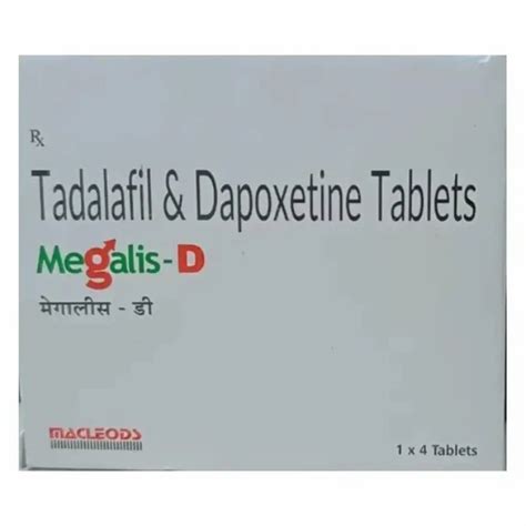 Megalis D 10mg30mg Tablet At Rs 320stripe Nagpur Id 2852225785262