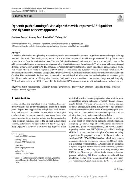 Dynamic Path Planning Fusion Algorithm With Improved A Algorithm And