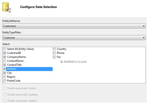 Bind Entity Framework 4 Model To Aspnet Gridview Dotnetcurry