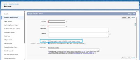 How To Make Fields Required In Salesforce