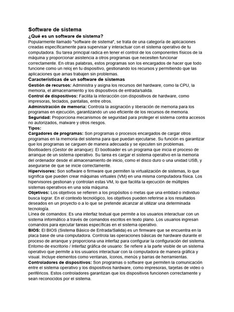 Software De Sistema Pdf