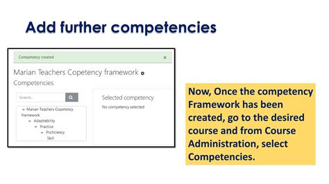 Moodle Competency Framework Pdf