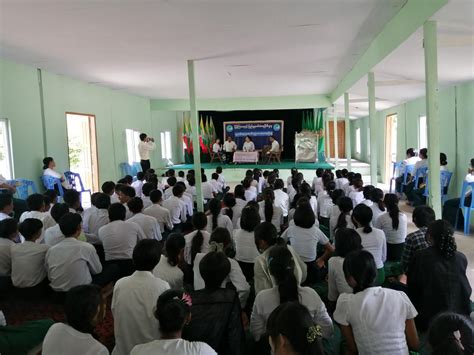 ပြည်ကြီးတံခွန်မြို့နယ် အ ထ က ၂၉ ၌ ကျောင်းသား လူငယ်များဗလငါးတန်ဖွံ့ဖြိုးရေး လူငယ်ရေးရာ