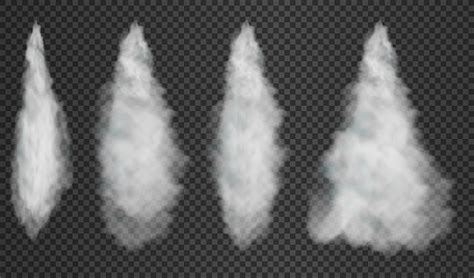 우주 로켓 발사에서 연기 투명한 배경에서 격리됩니다 벡터 그림입니다 증기에 대한 스톡 벡터 아트 및 기타 이미지 증기 Ship Launch 개인 비행기 Istock