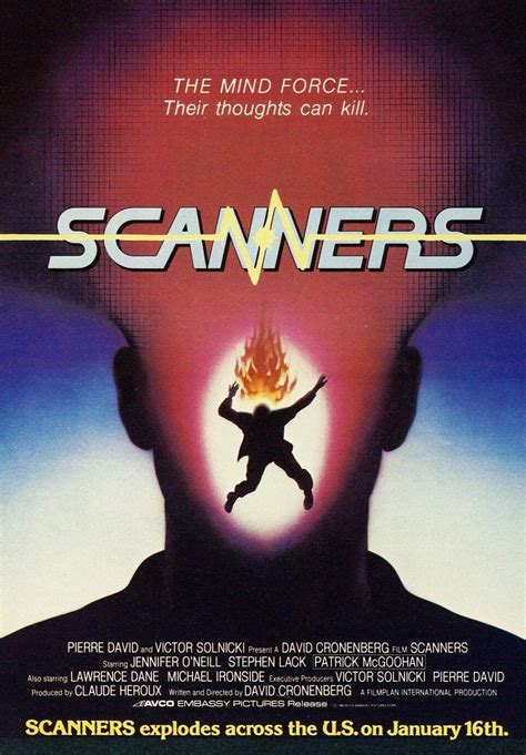 Scanners 1981 Posters — The Movie Database Tmdb
